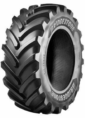 Pneu agricole BRIDGESTONE 320/65R16 117D VX-TRACTOR TL Pneu roue ...