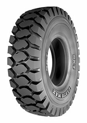 Pneu industriel BKT 18.00R33 191B EMAX SR45 E4 CUT RESISTANT TL Pneu roue motrice - AGZ000619451